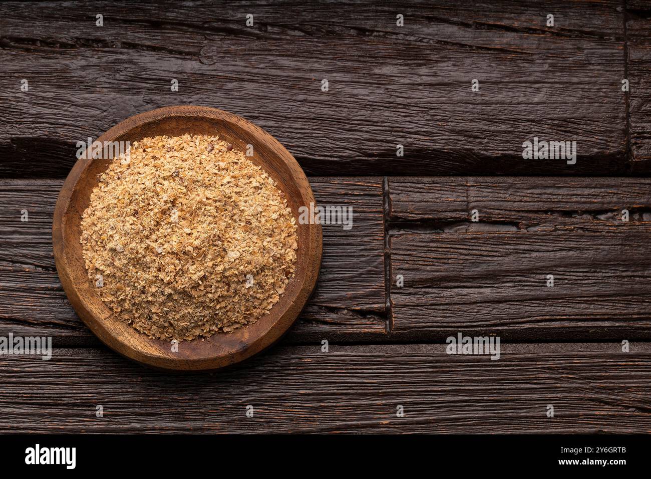 Powdered food based on soy fiber with psyllium fiber to cleanse the ...