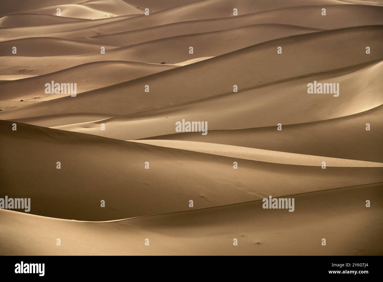 Background with beautiful structures of sandy dunes in the Sahara ...