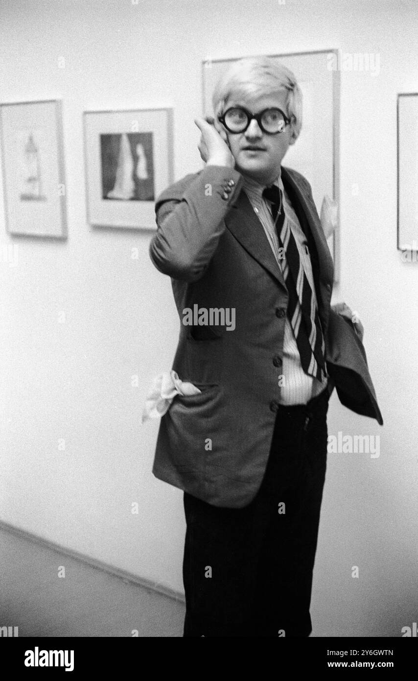 David hockney Black and White Stock Photos & Images - Alamy