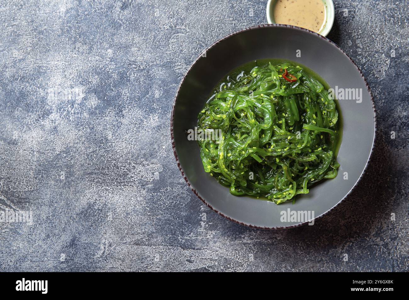 Food, Food, Chuka wakame, seaweed japanese salad with nuts sauce Stock ...