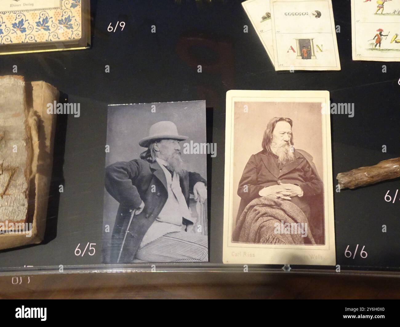 Hermann Bahr, Portraits, Adalbert Stifter Haus, Linz, 2024, Manfred ...