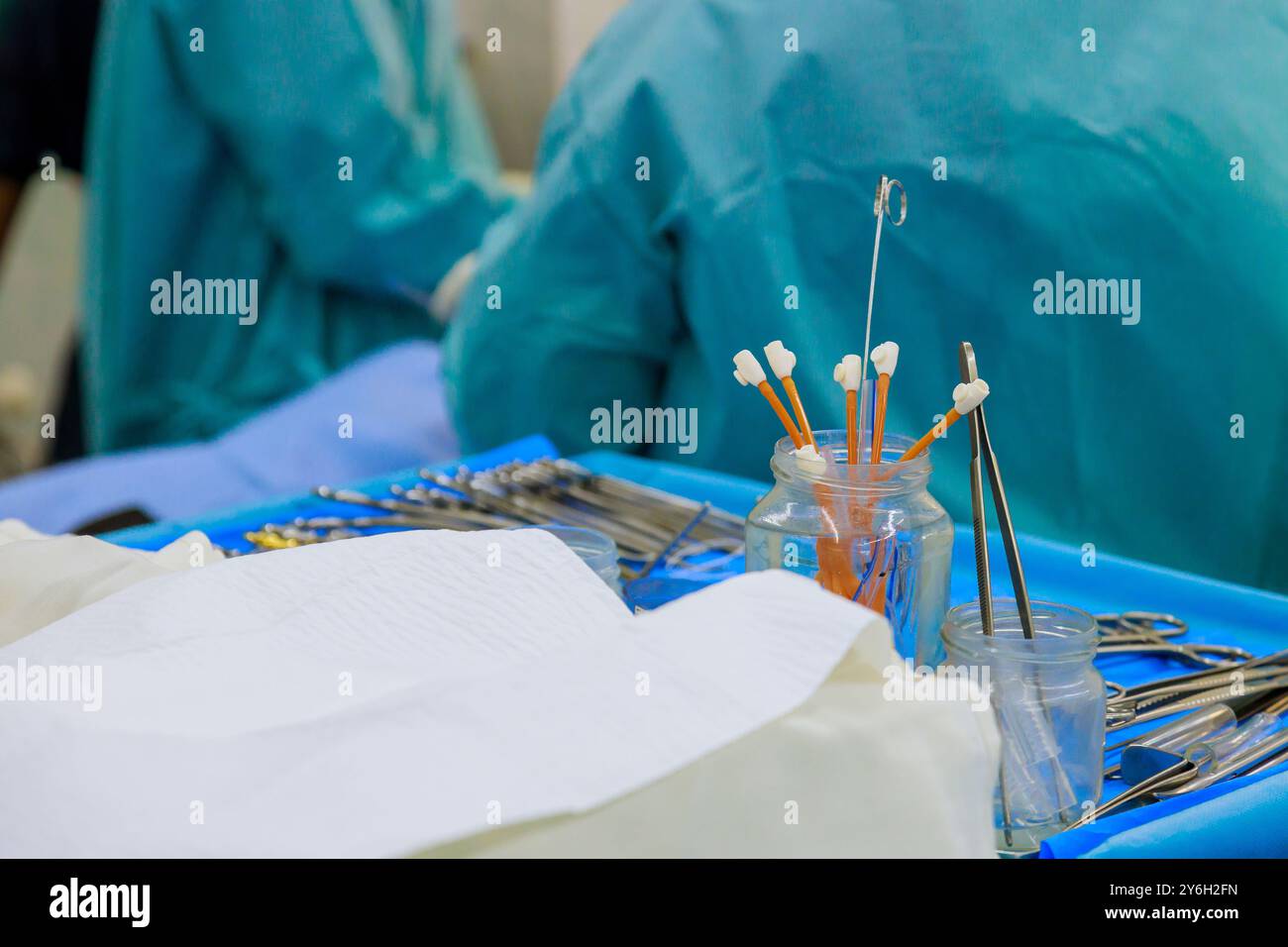 Assisted with preparation of sterile surgery medical instruments during ...