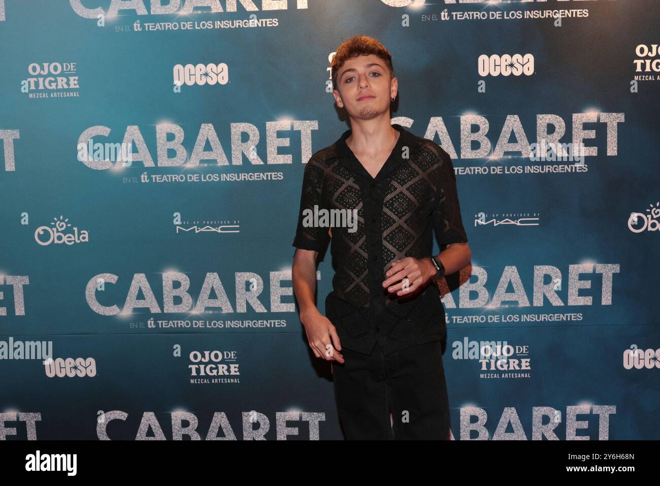 Mexico City, Mexico. 24th Sep, 2024. Emilio Beltran attends the red ...