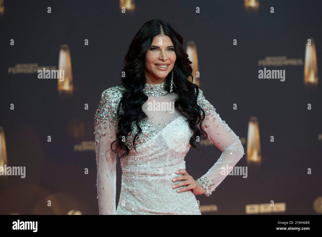Cologne, Deutschland. 25th Sep, 2024. Micaela SCHAEFER, Schafer, model ...