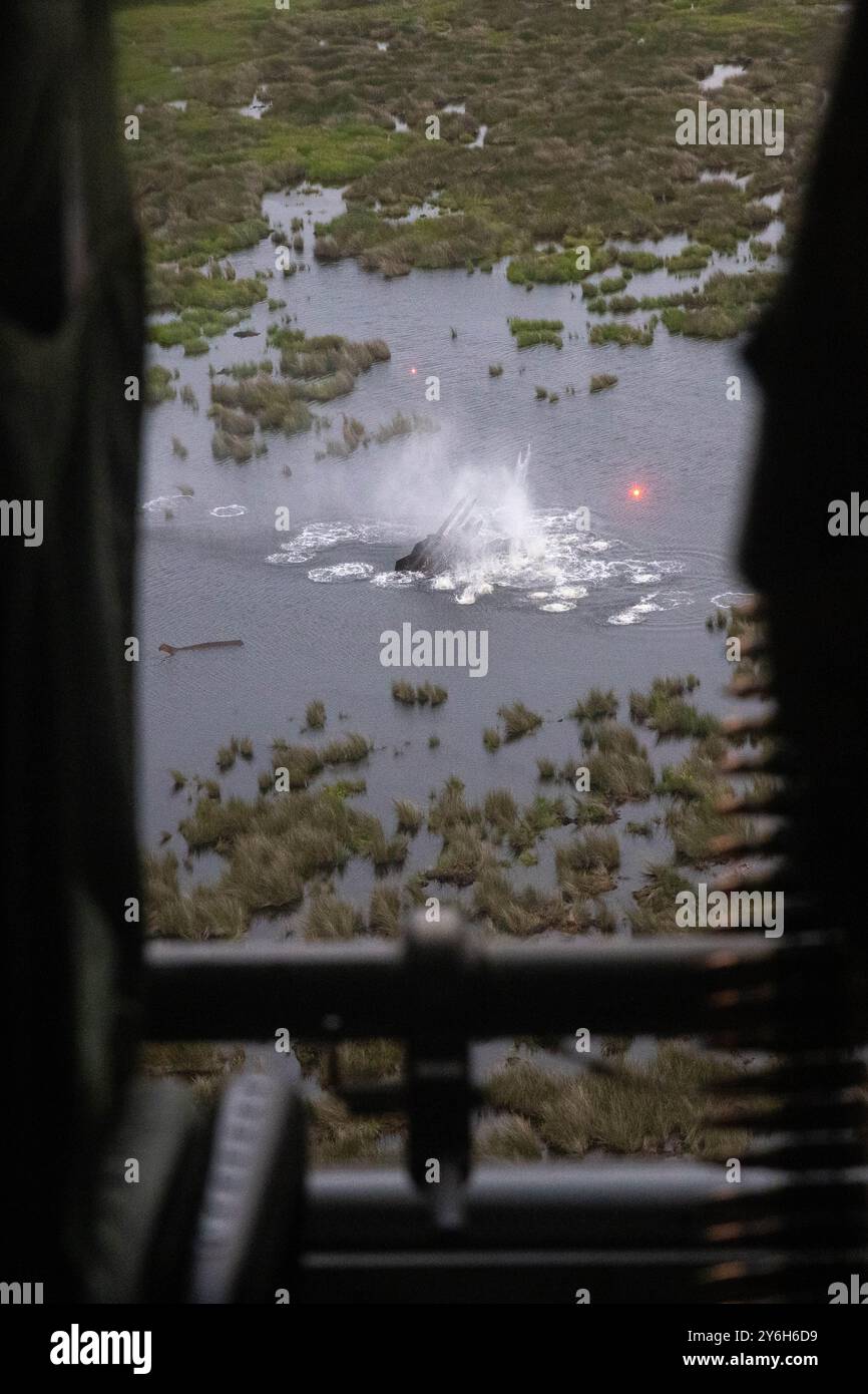 U.S. Soldier assigned to Bravo Company 5-159, 244th Expeditionary ...