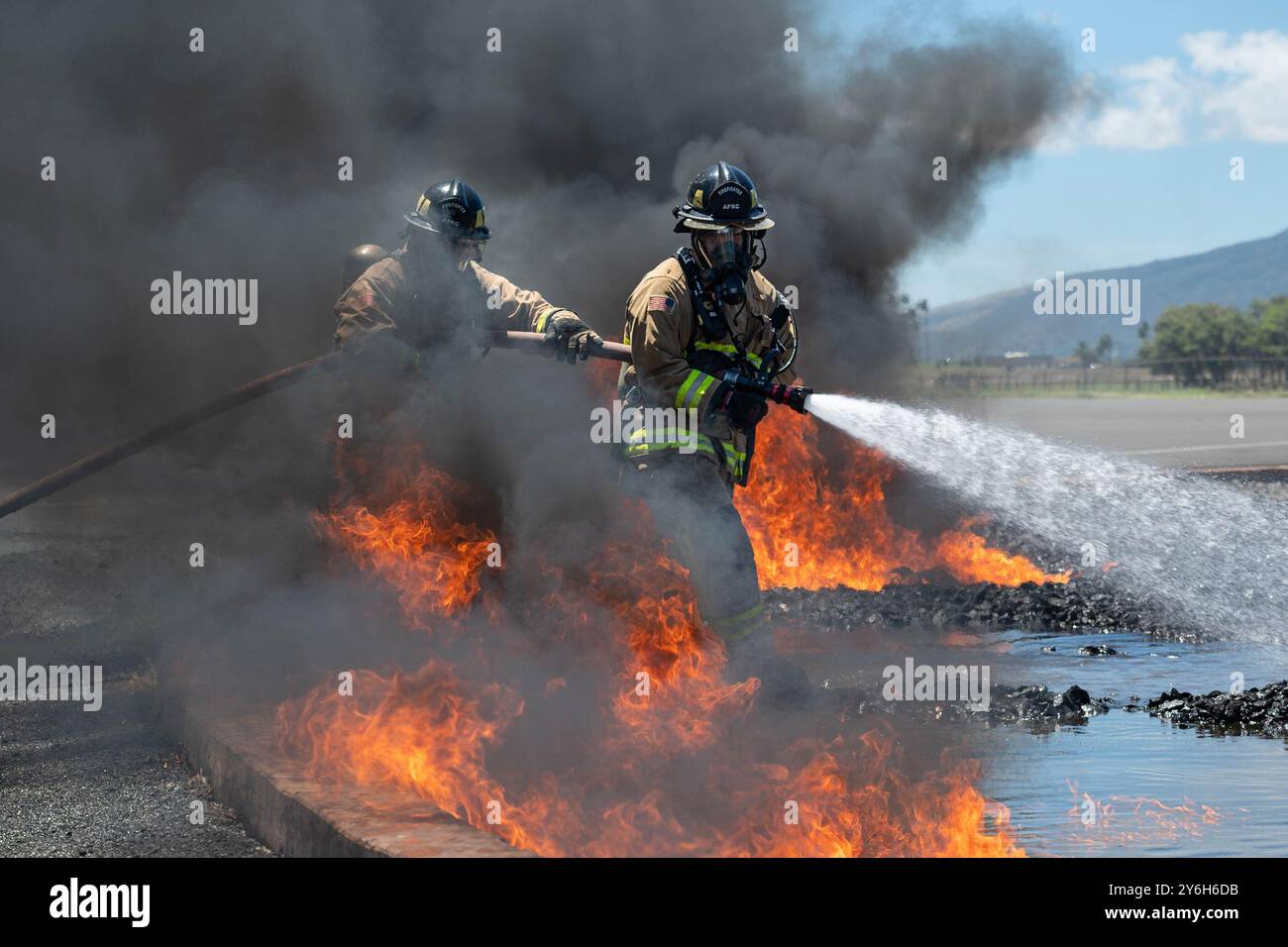 Kahului, Hawaii, USA. 8th Sep, 2024. Reserve Citizen Airmen from the ...