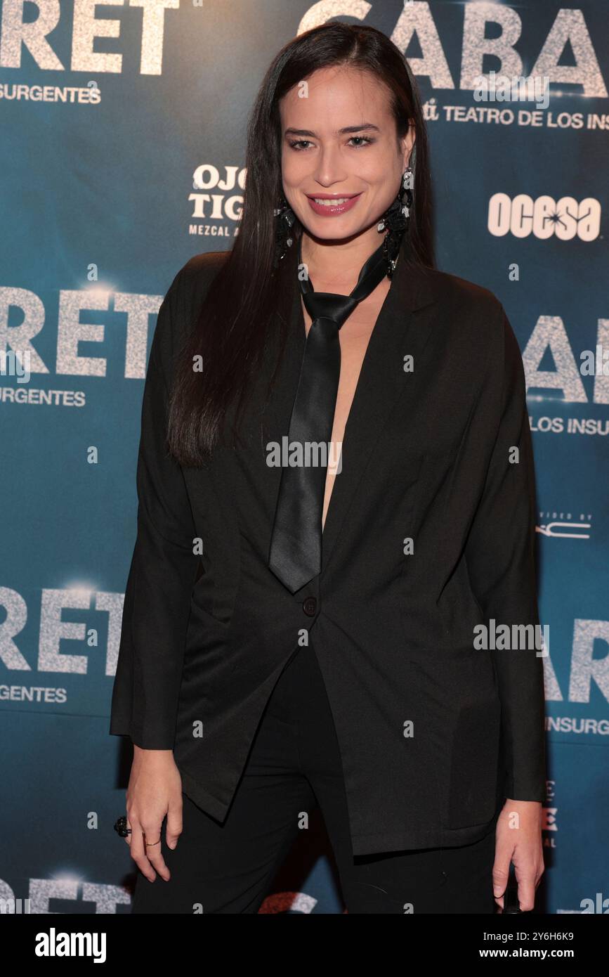 Mexico City, Mexico. 24th Sep, 2024. Frida Astrid attends the red ...