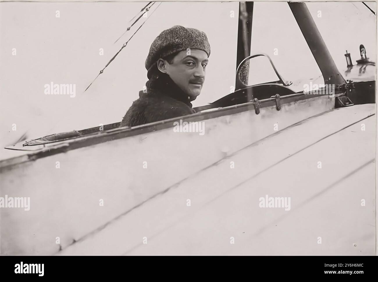 French WWI Photograph: Portrait of Aviator Lieutenant Roland Garros in ...