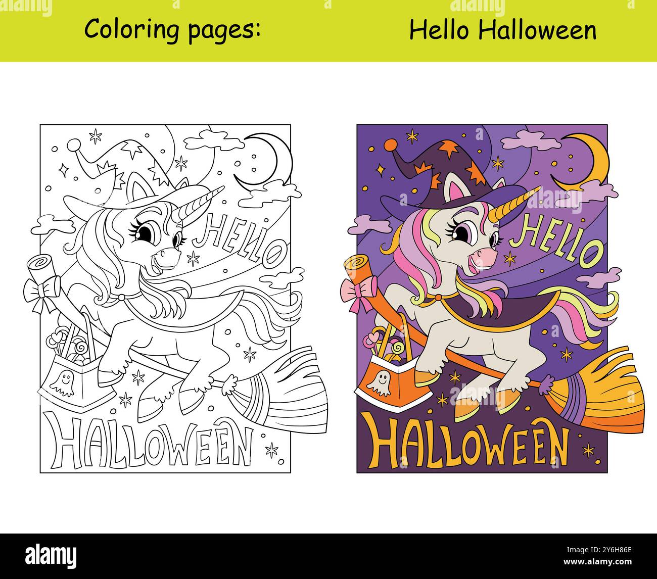 kid coloring pages halloween hello
