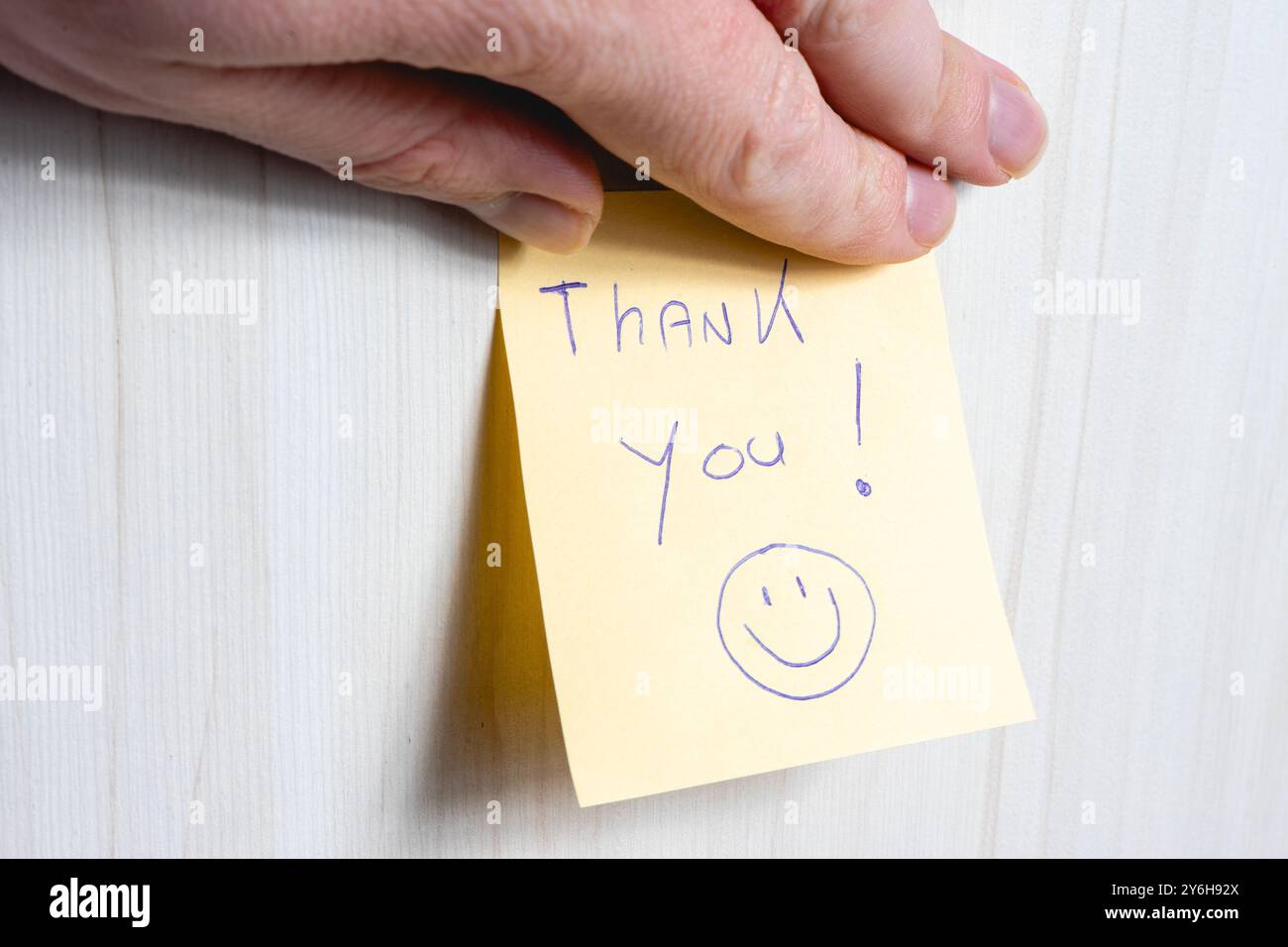 Thank you card writing hi-res stock photography and images - Alamy