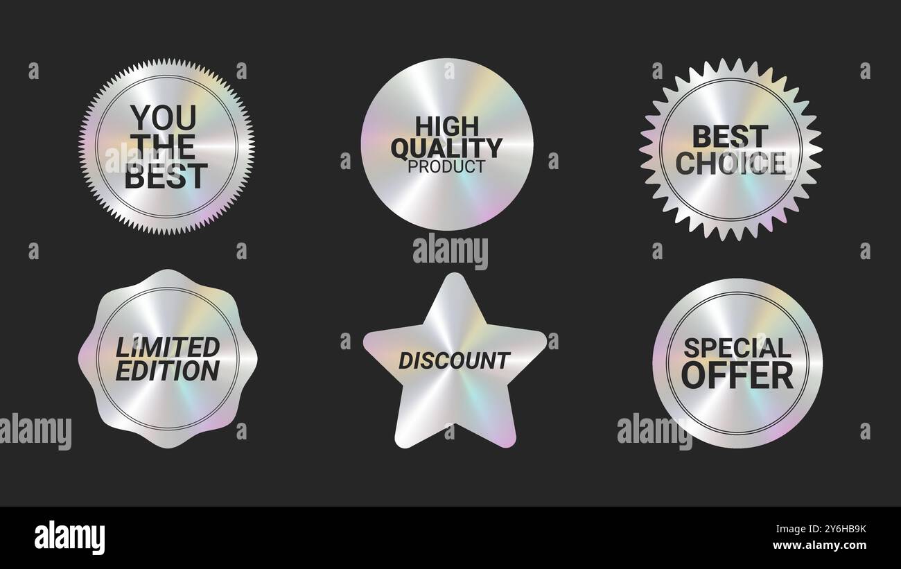 Promotional logos Stock Vector Images - Alamy