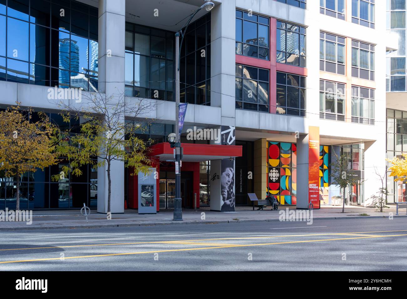 Canadian Broadcasting Corporation (CBC) building in Toronto Stock Photo ... Canadian Broadcasting Corporation (CBC) building in Toronto Stock Photo ...