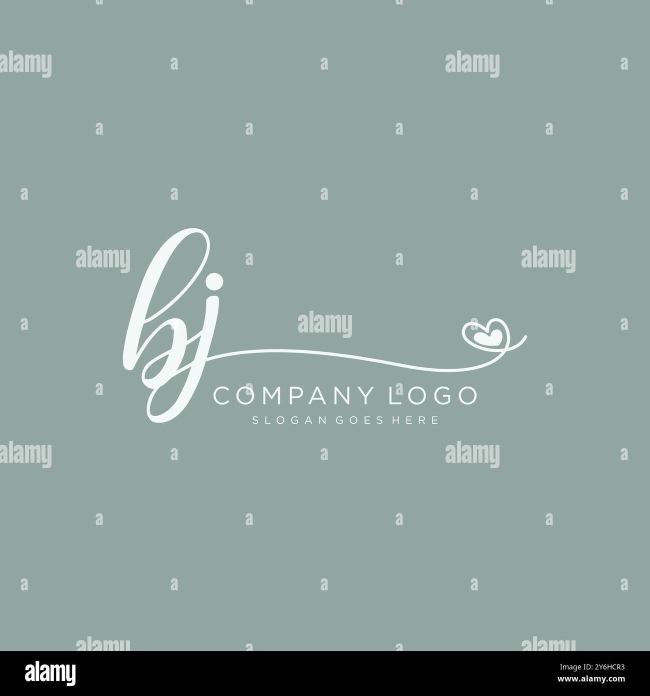 Bj letter design hi-res stock photography and images - Alamy