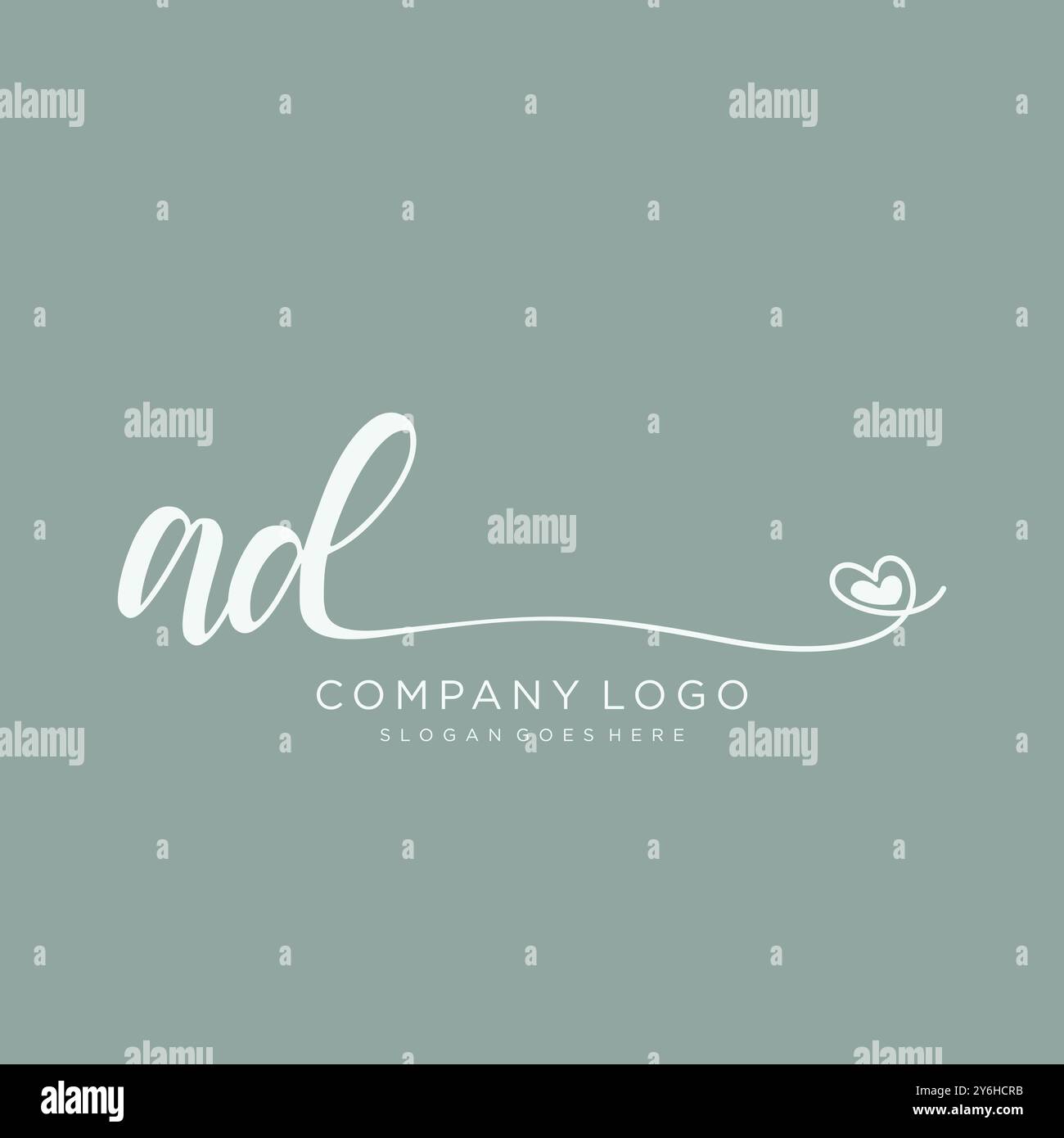 Initial ad Stock Vector Images - Alamy