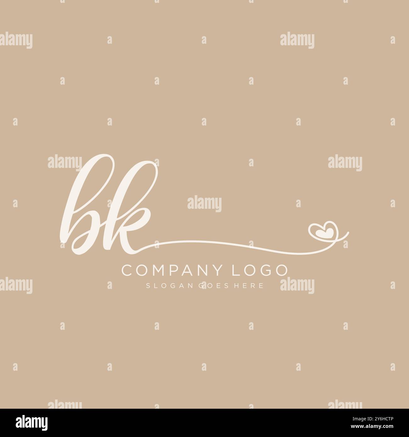Bk initials logo Stock Vector Images - Alamy