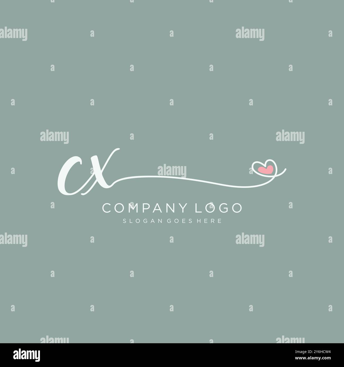 Initial cx logo hi-res stock photography and images - Alamy