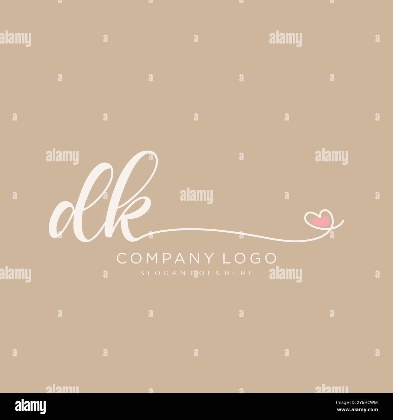 Dk letter design Stock Vector Images - Alamy