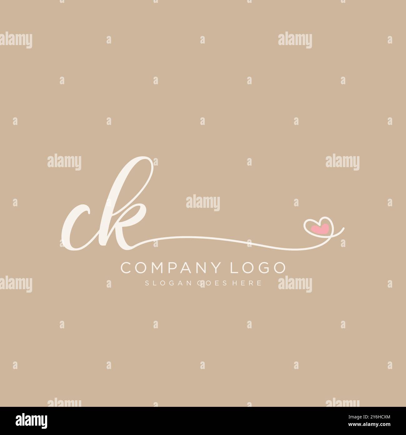 Ck initials logo Stock Vector Images - Alamy