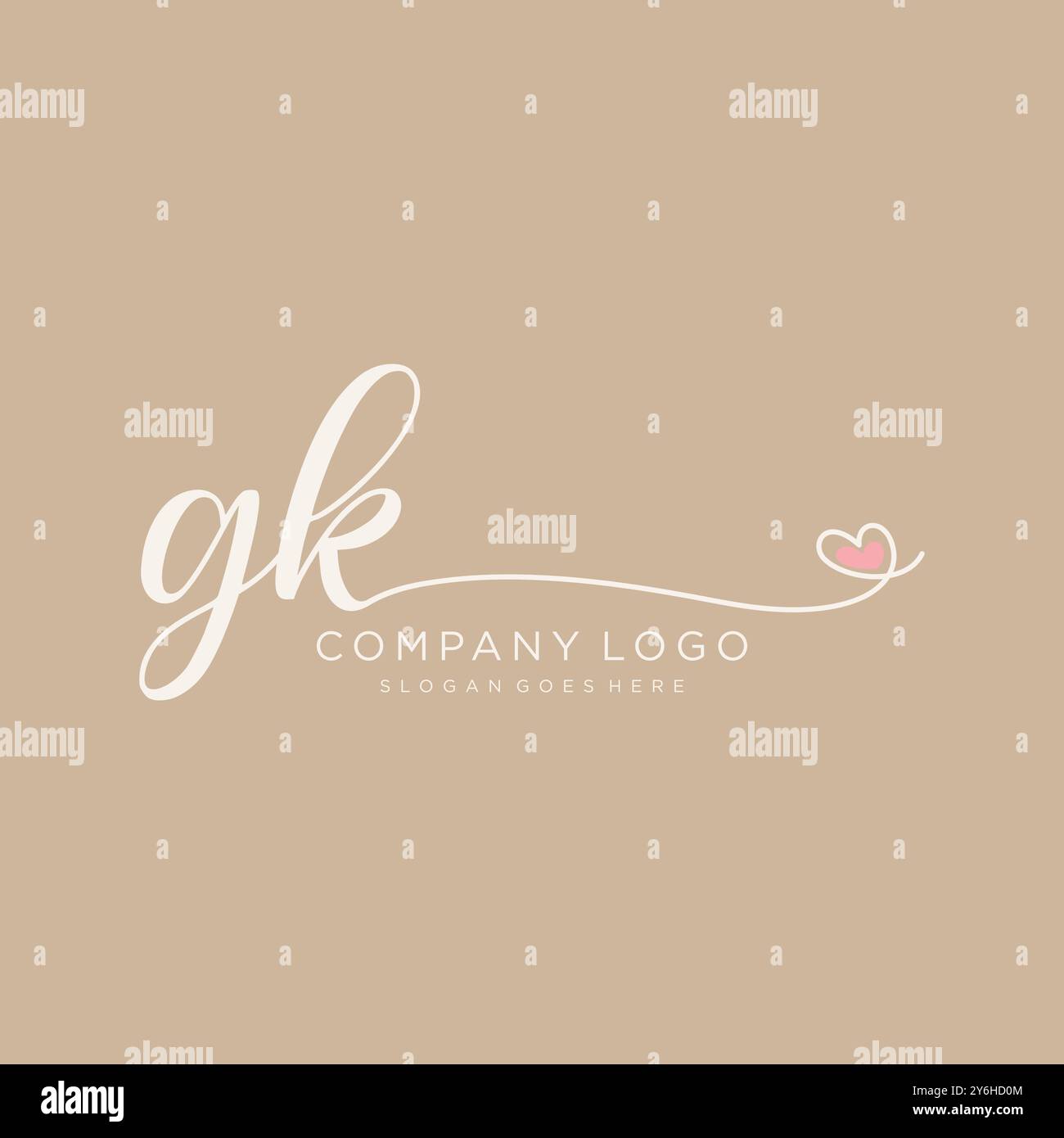 Gk initials logo Stock Vector Images - Alamy