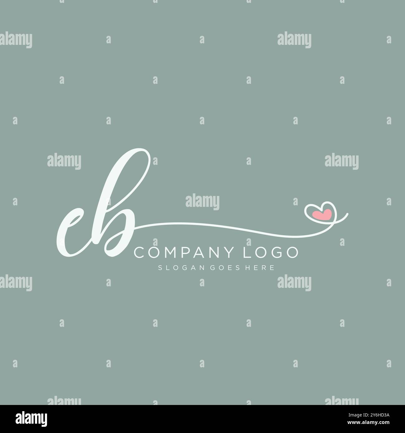 Eb initials vector vectors hi-res stock photography and images - Alamy