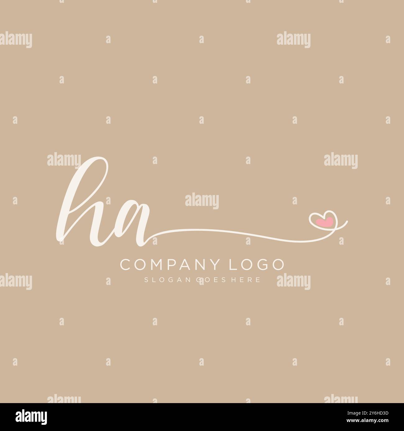 Ha initial Stock Vector Images - Alamy