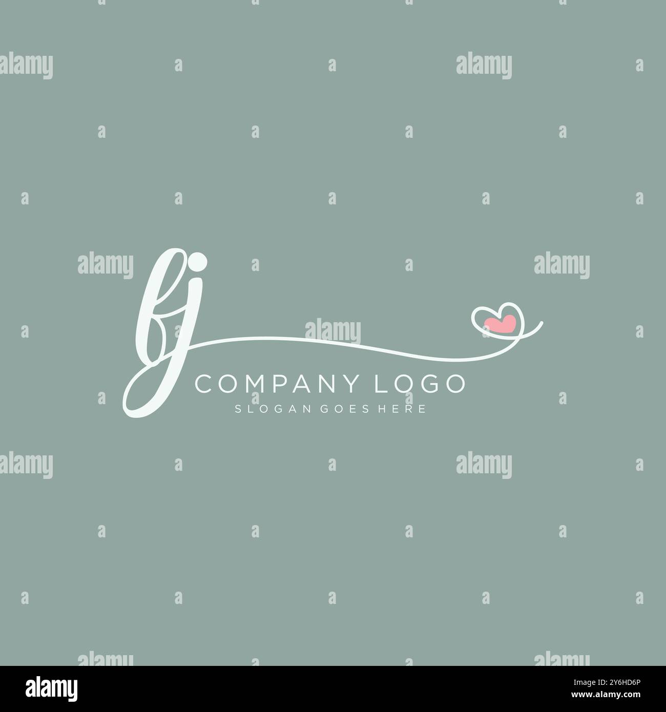 Initial fj logo Stock Vector Images - Alamy