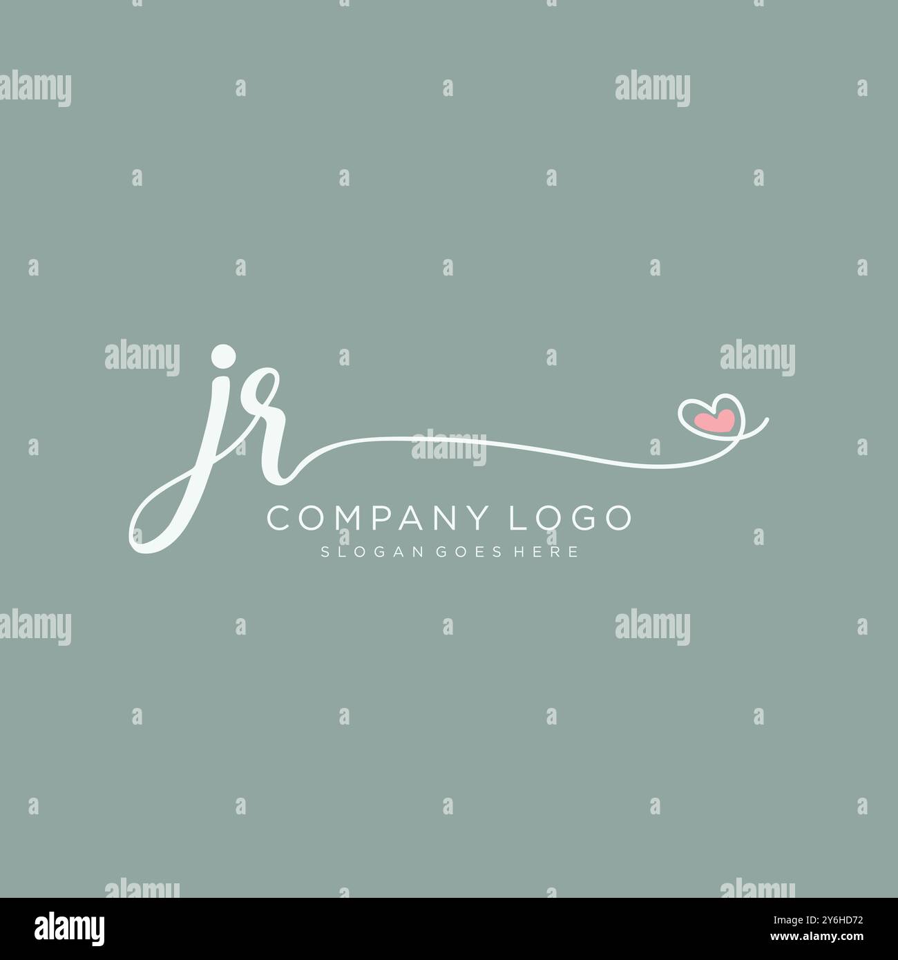 JR Initial handwriting logo design Stock Vector Image & Art - Alamy