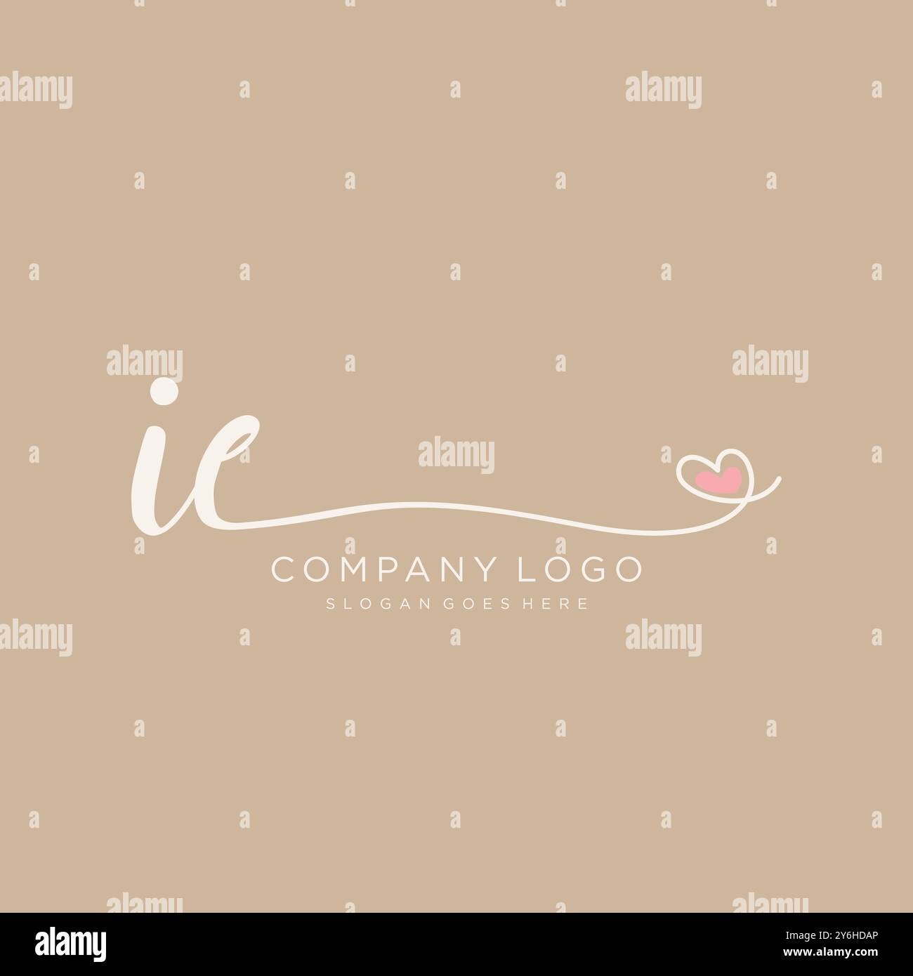 Ie initials logo Stock Vector Images - Alamy