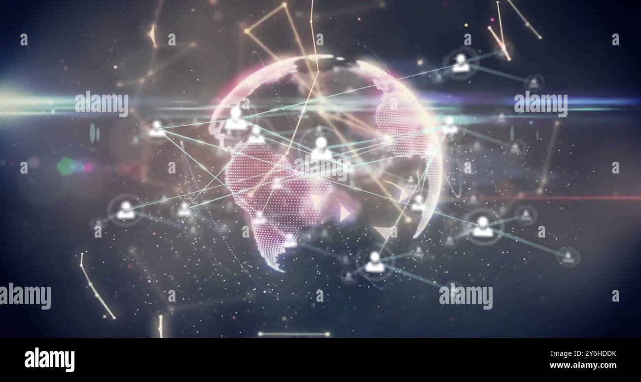 Global technology connections hi-res stock photography and images - Alamy