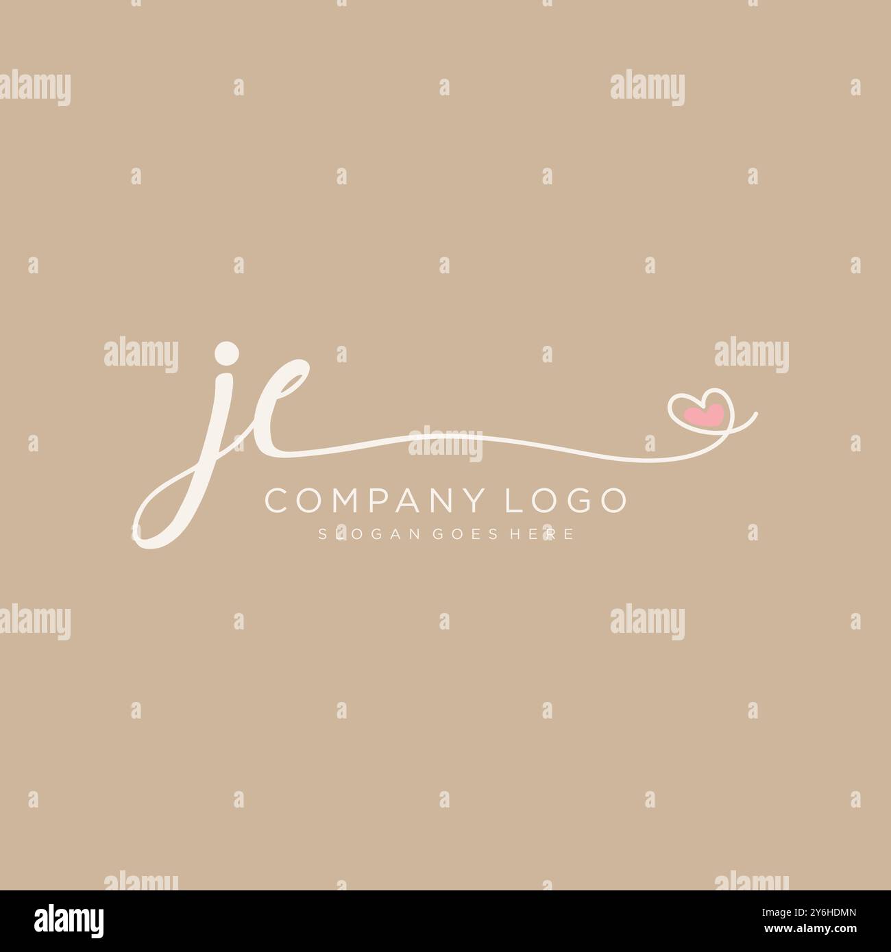Je initials hi-res stock photography and images - Alamy