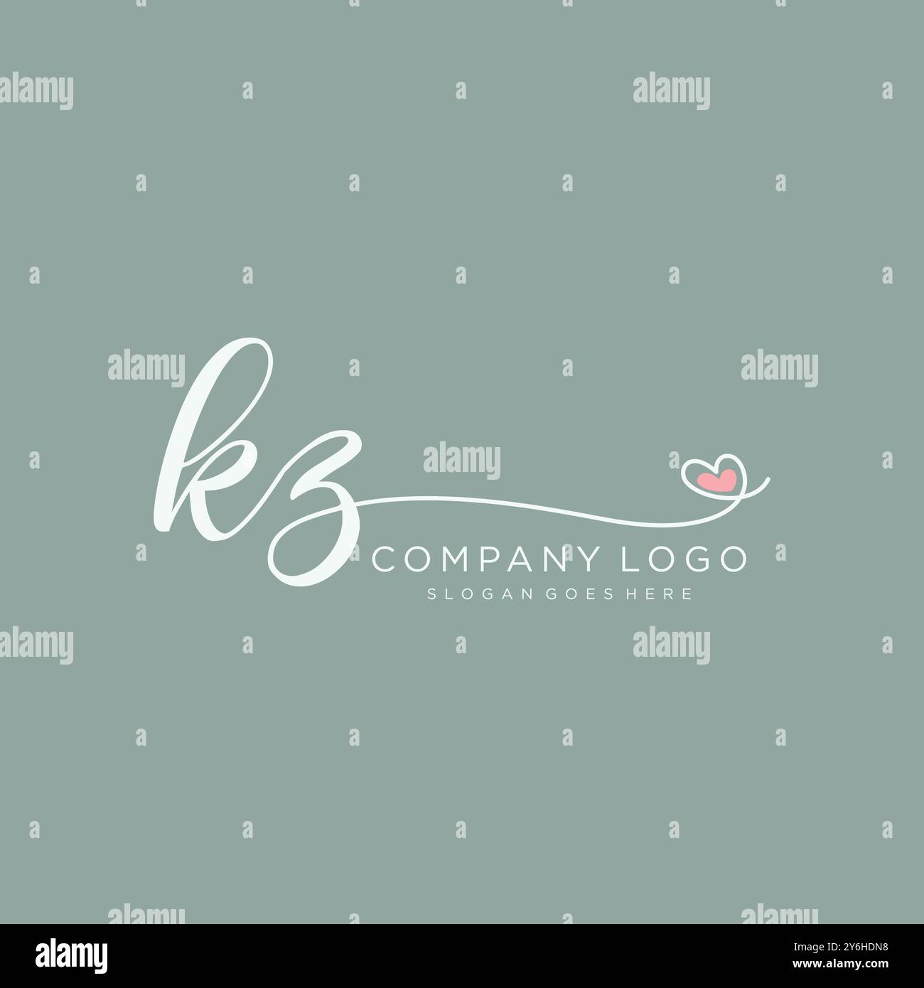 Initial kz logo hi-res stock photography and images - Alamy