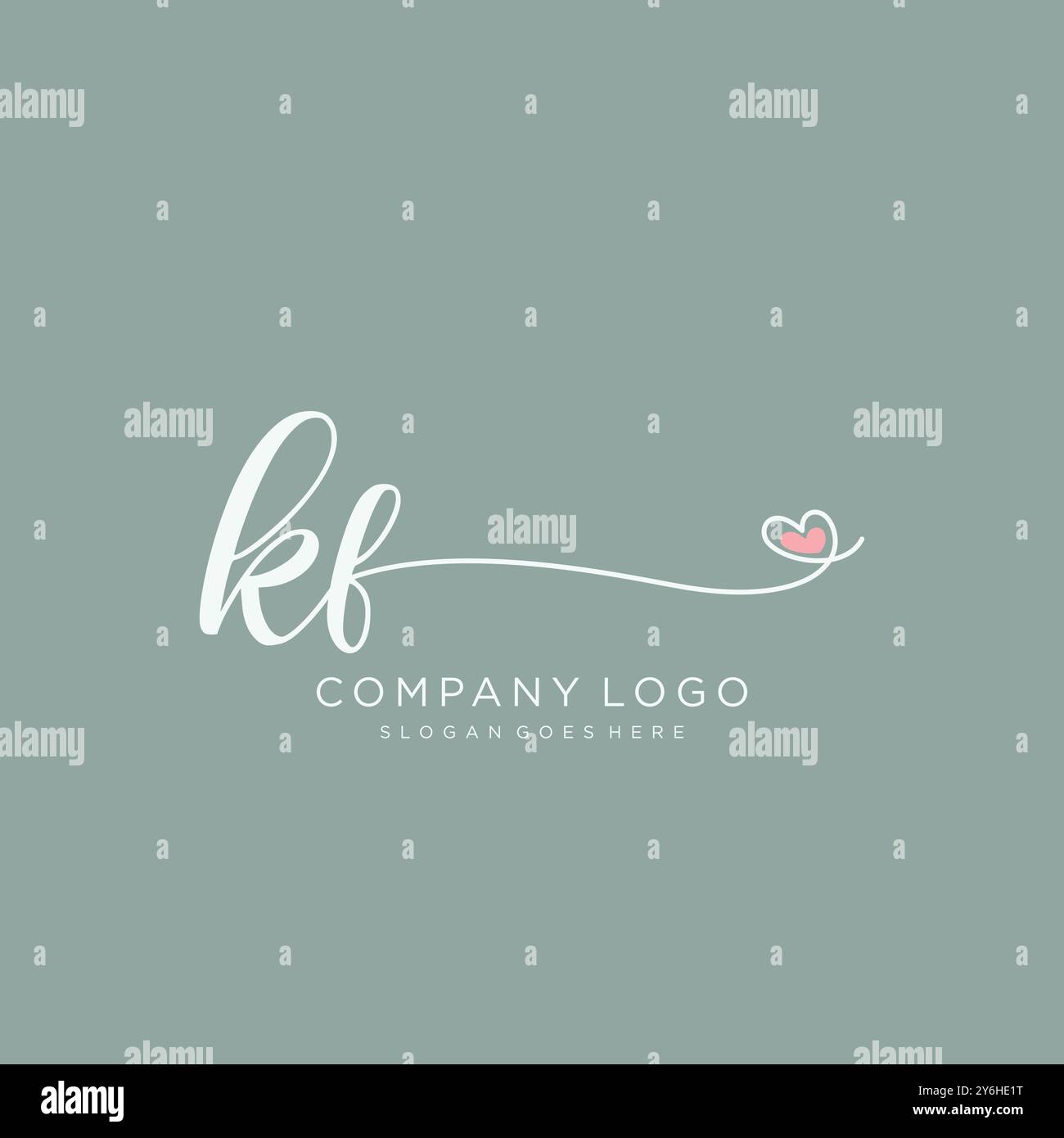 Initial kf hi-res stock photography and images - Alamy