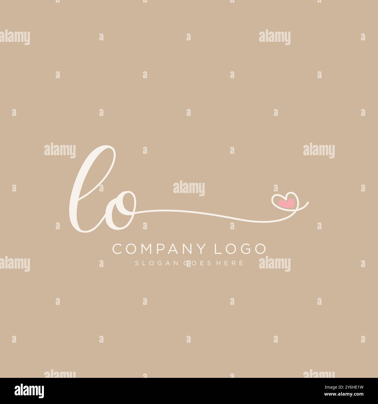 Lo initials logo Stock Vector Images - Alamy