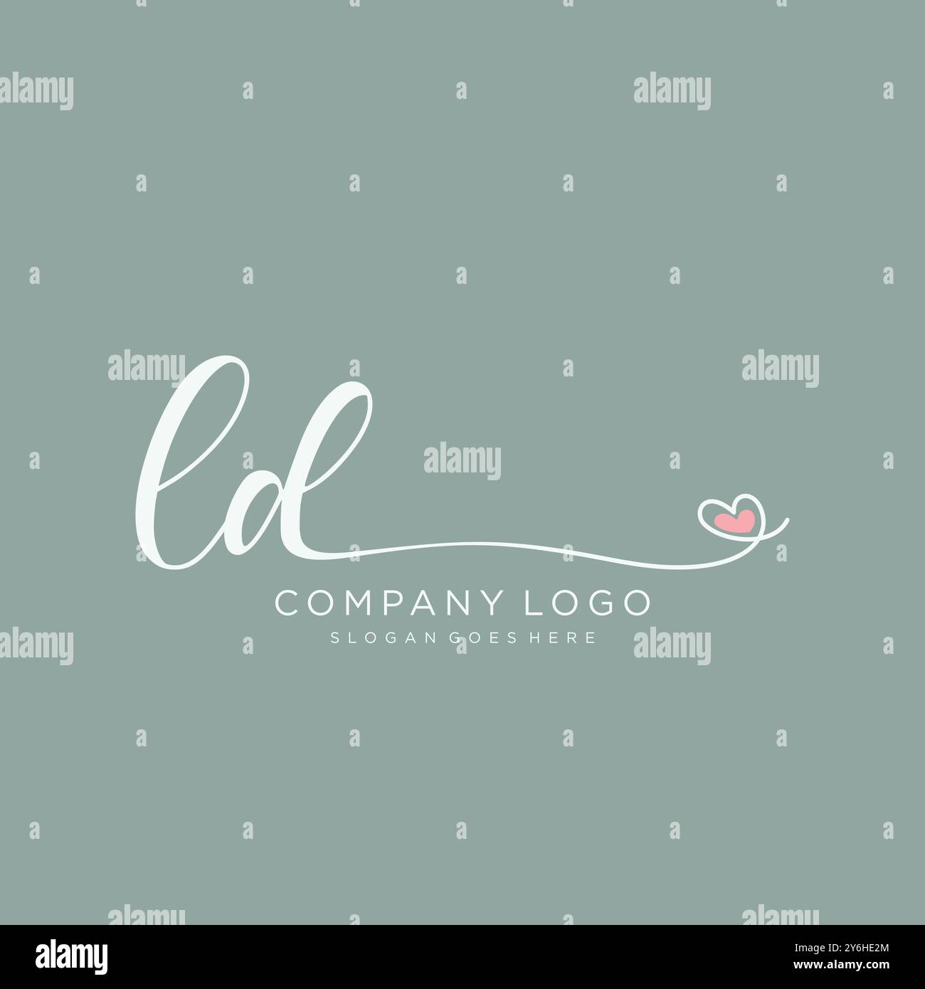 Initials ld Stock Vector Images - Alamy