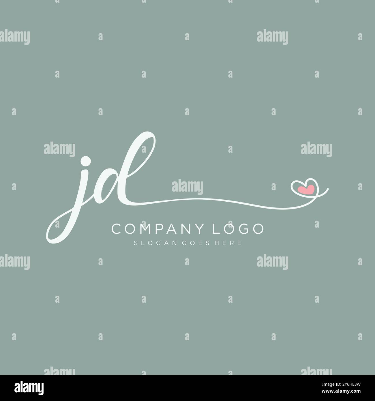 Jd initials logo Stock Vector Images - Alamy