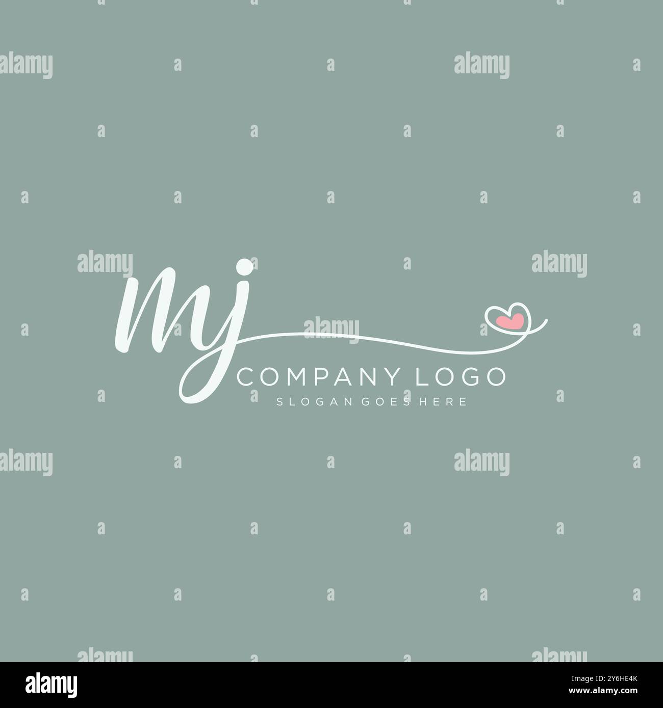 Mj initials logo Stock Vector Images - Alamy