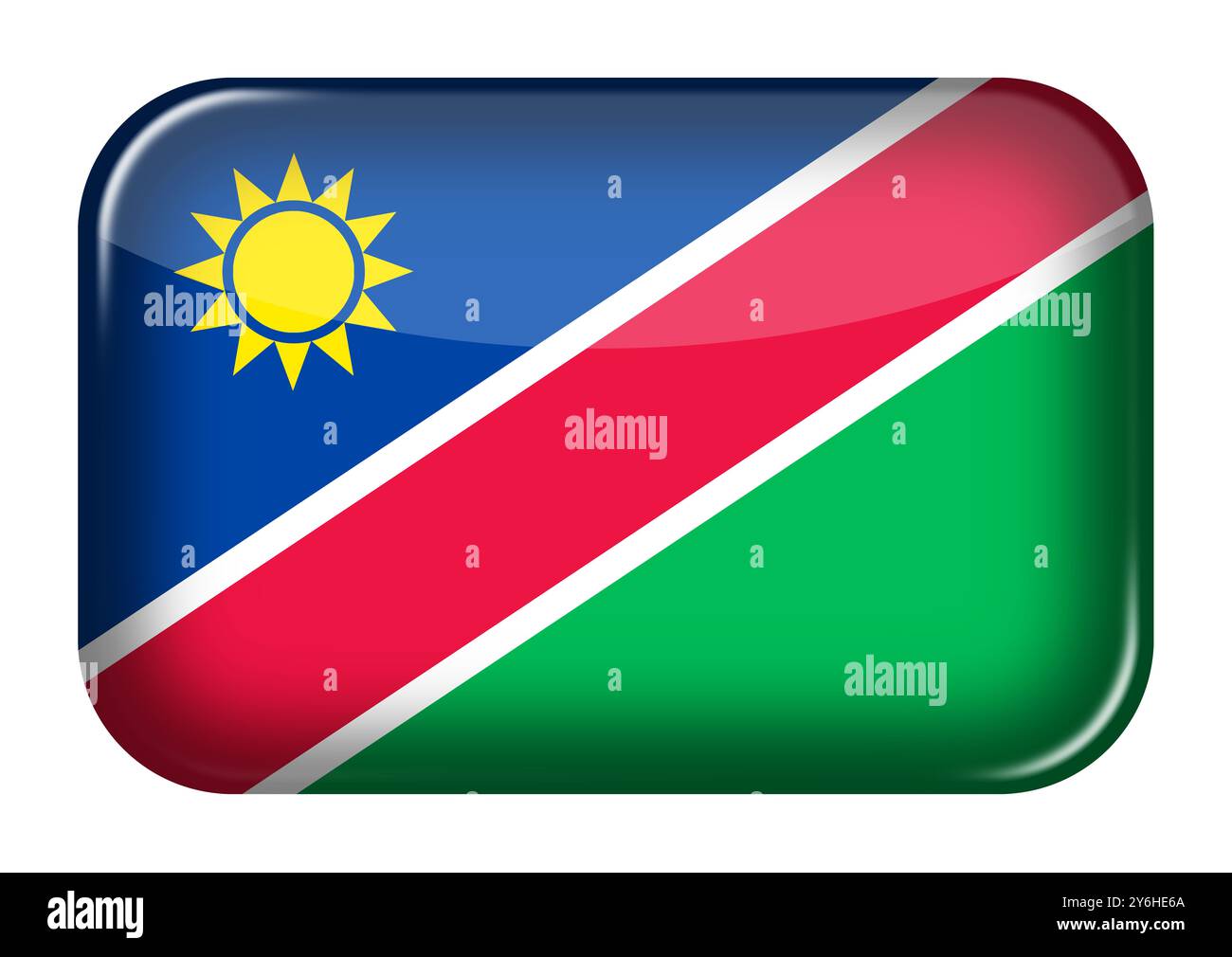 Flag of the namibia hi-res stock photography and images - Alamy