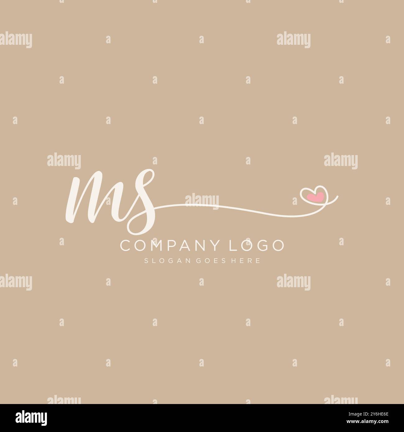 Ms initials vector vectors hi-res stock photography and images - Alamy