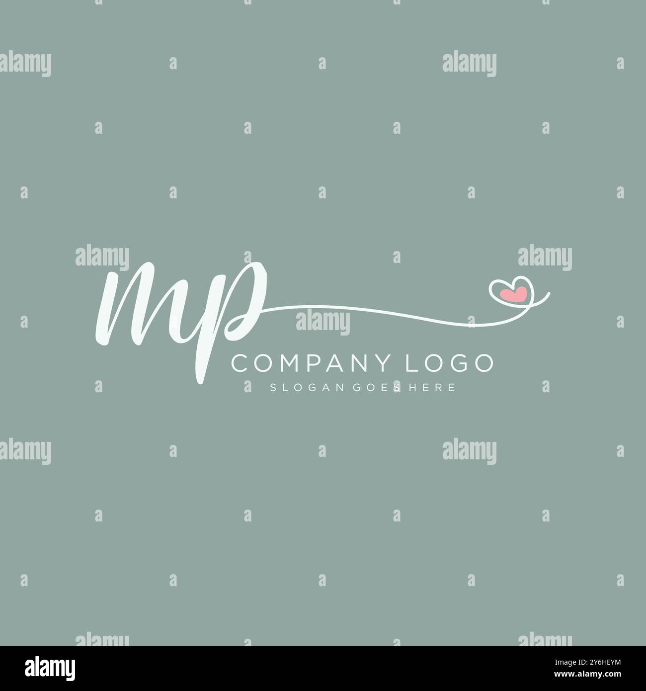 Mp initials logo hi-res stock photography and images - Alamy