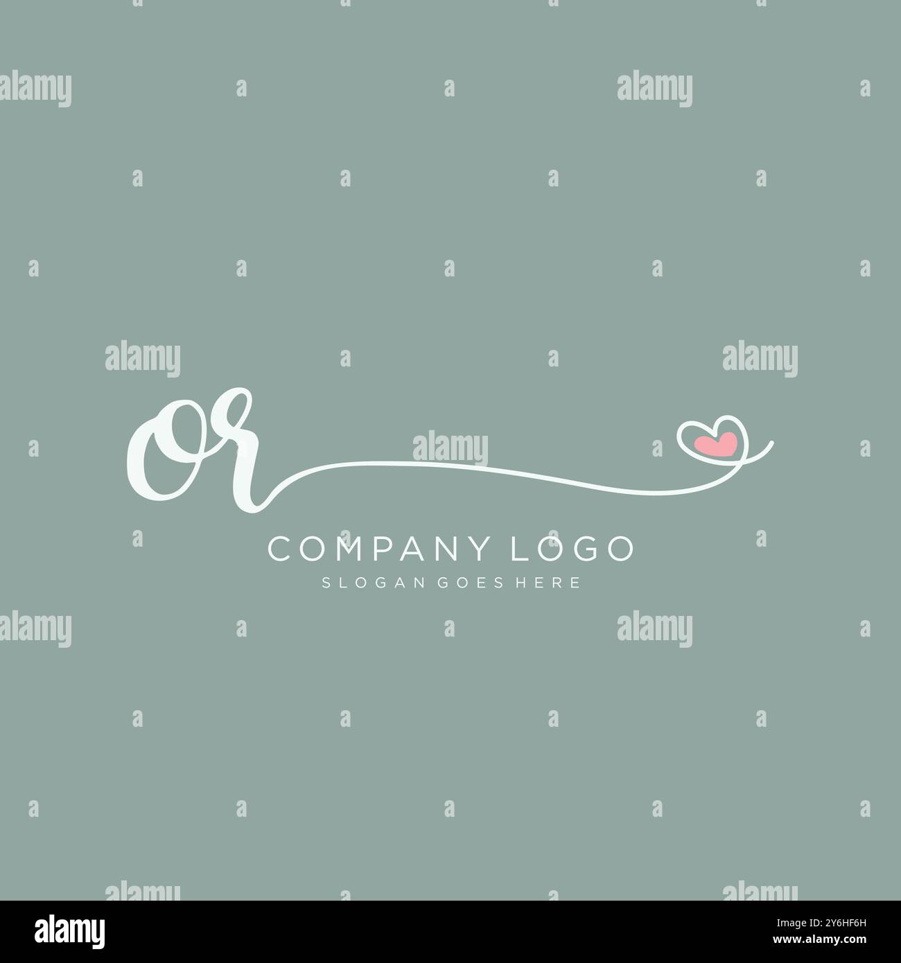 OR Initial handwriting logo design Stock Vector Image & Art - Alamy