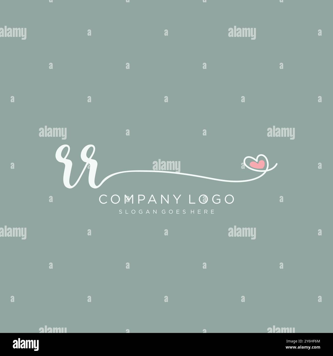 RR Initial handwriting logo design Stock Vector Image & Art - Alamy