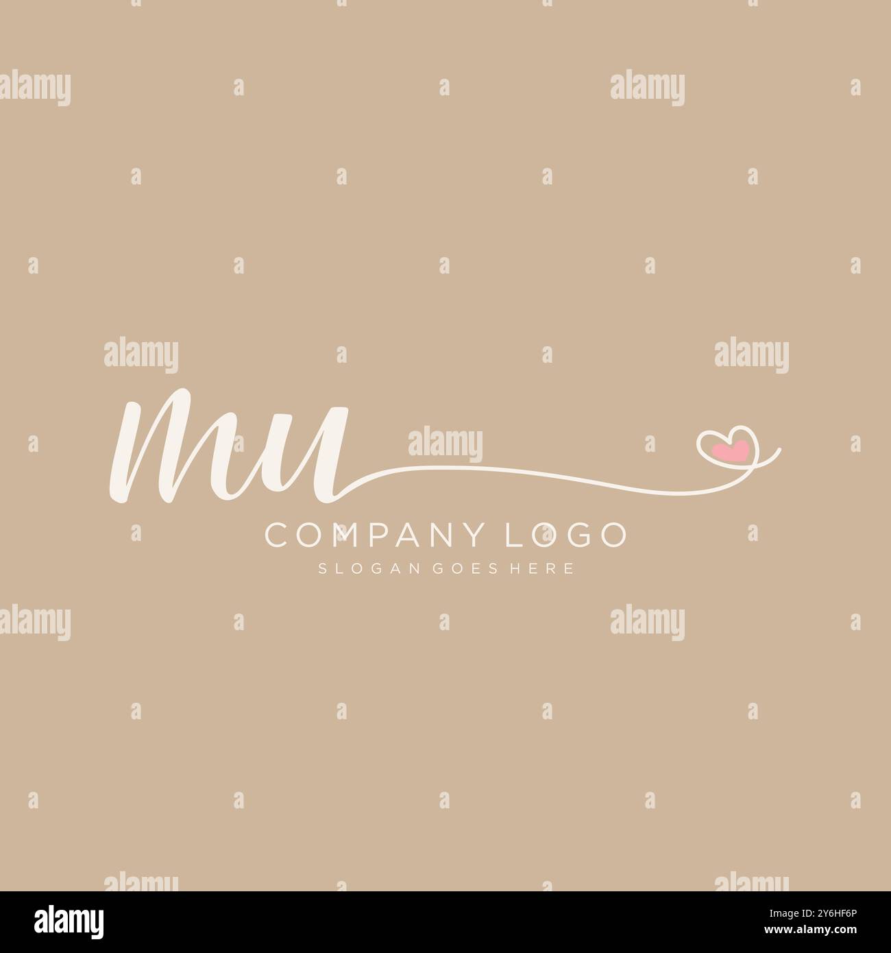 Initial mu logo Stock Vector Images - Alamy