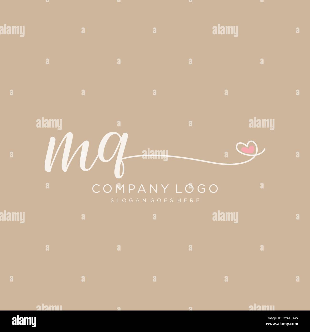 Mq initials logo hi-res stock photography and images - Alamy