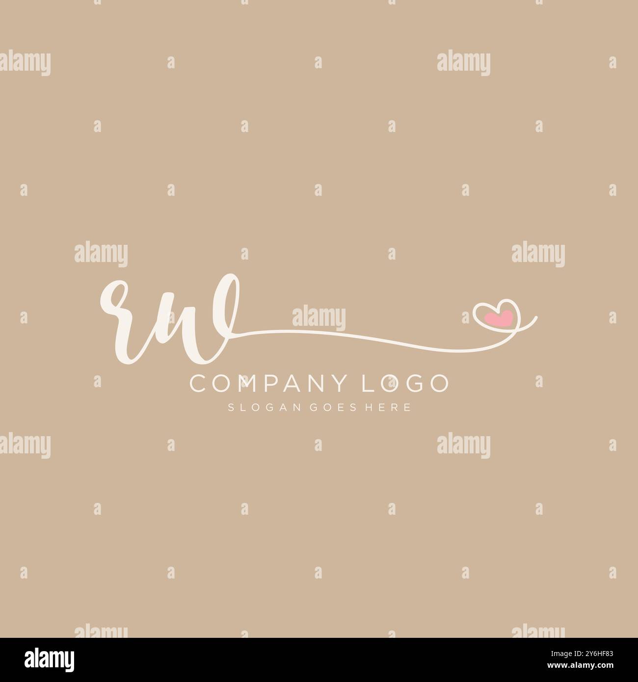 Rw initials Stock Vector Images - Alamy