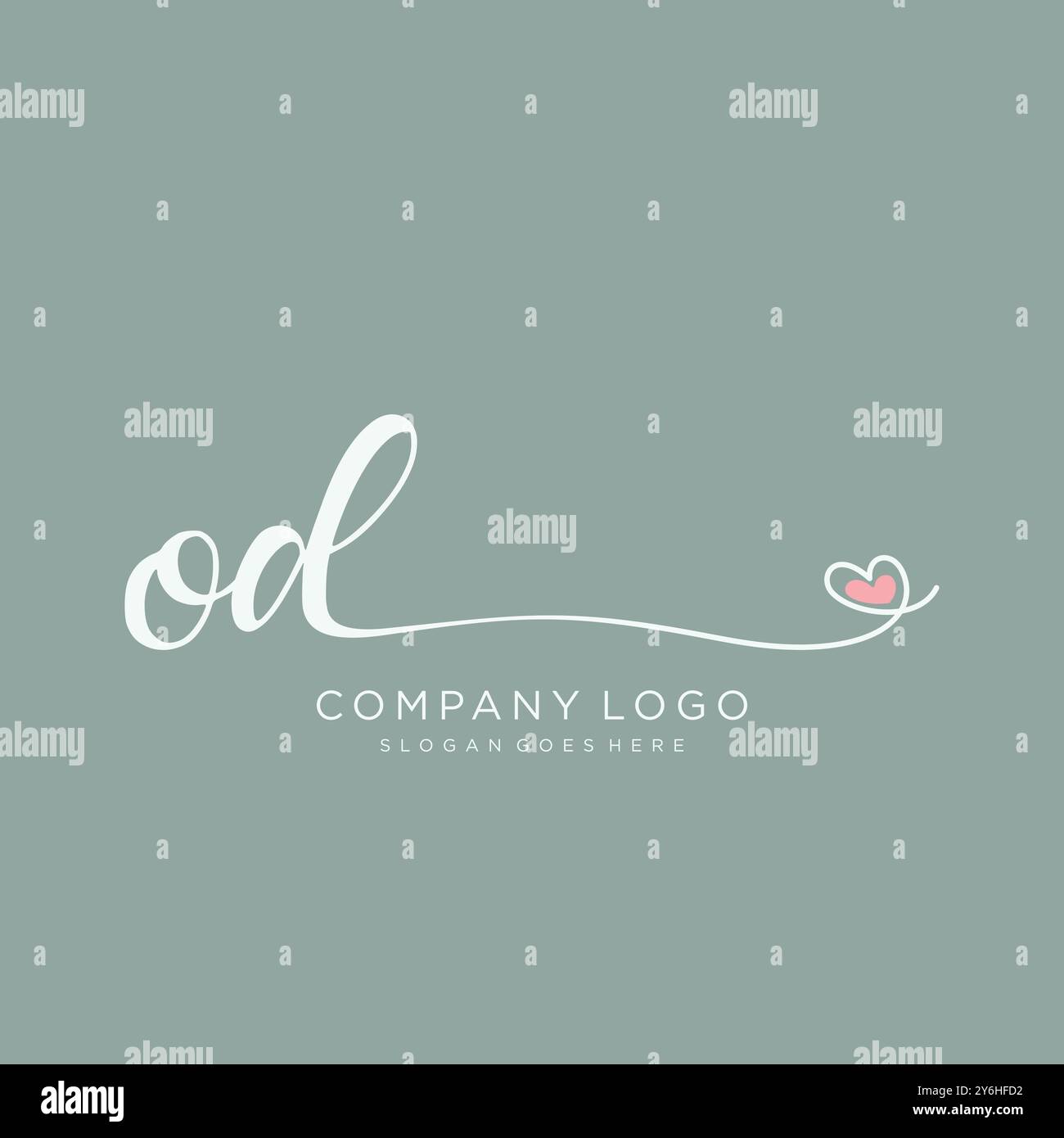 Od initials logo Stock Vector Images - Alamy