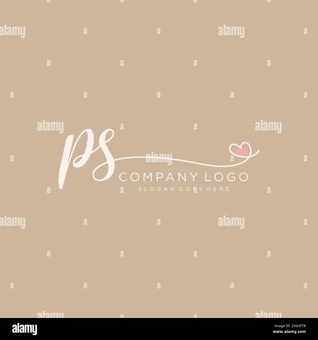 Ps initials logo Stock Vector Images - Alamy
