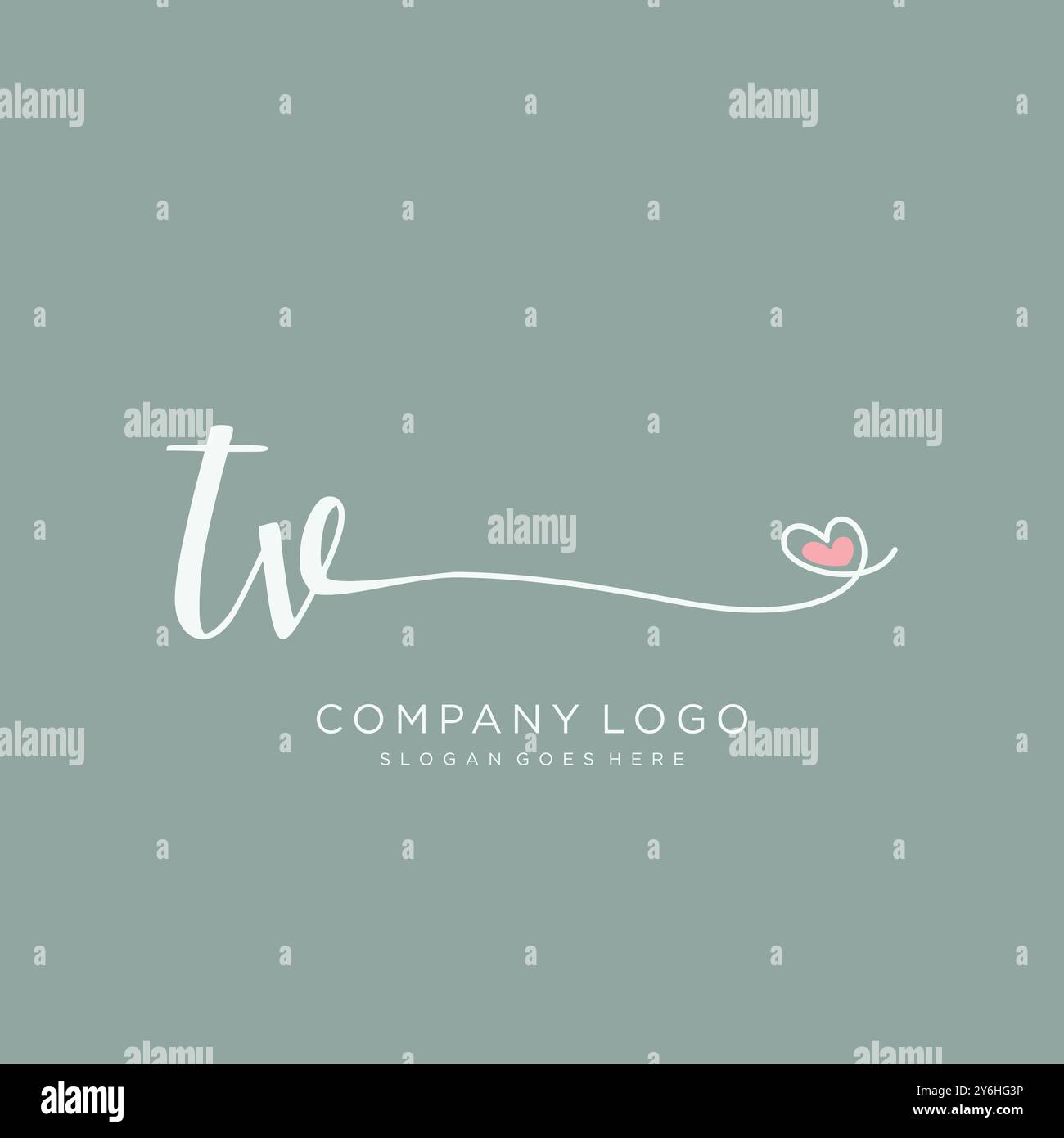 Tv initials logo Stock Vector Images - Alamy