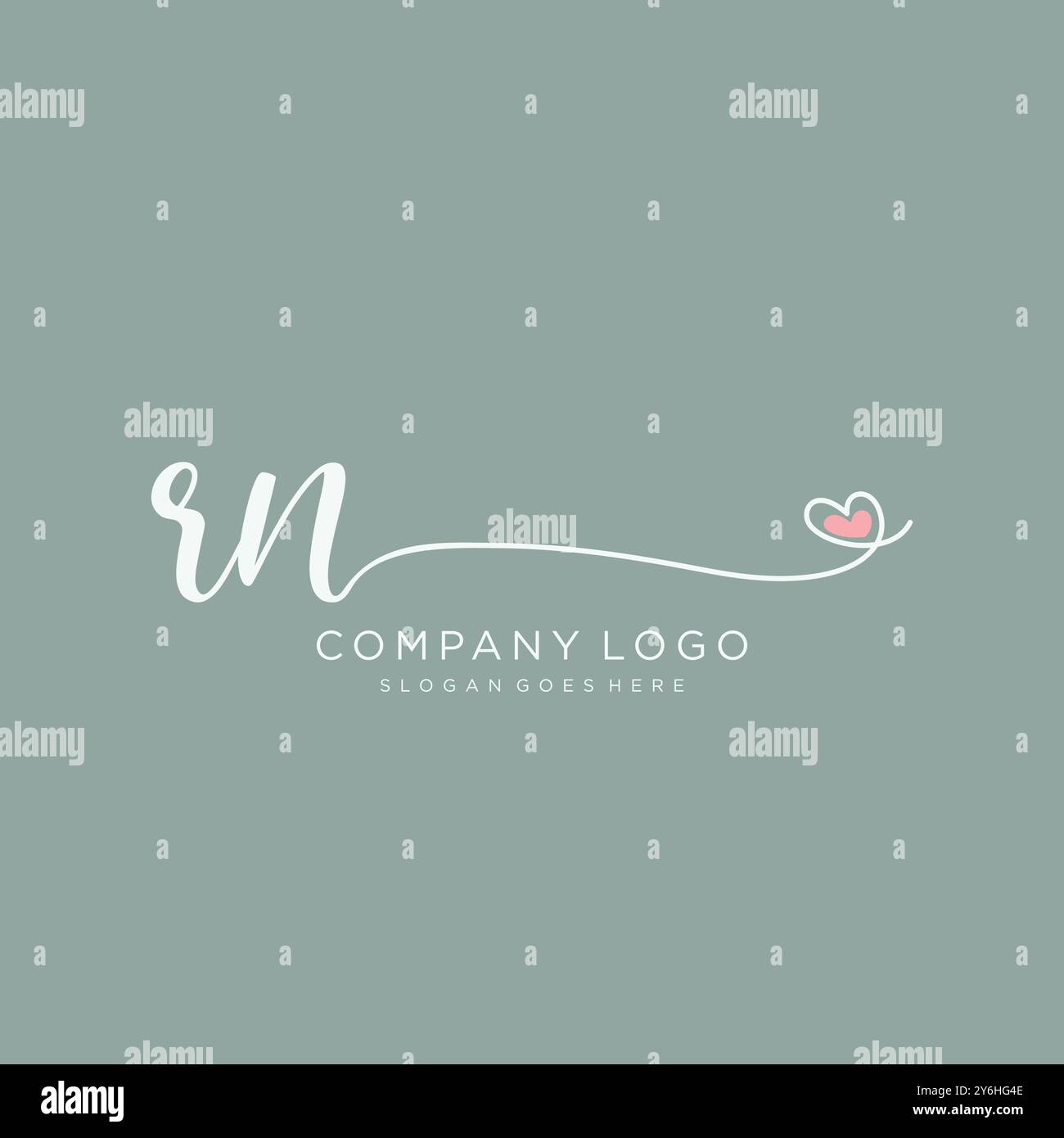 Rn initials logo Stock Vector Images - Alamy