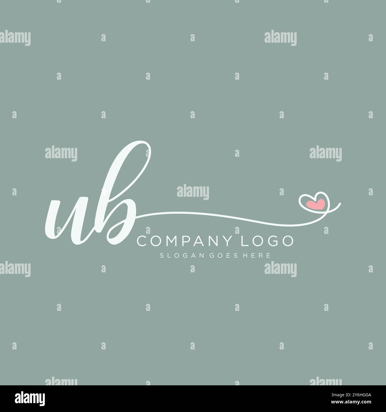 Ub initials logo hi-res stock photography and images - Alamy