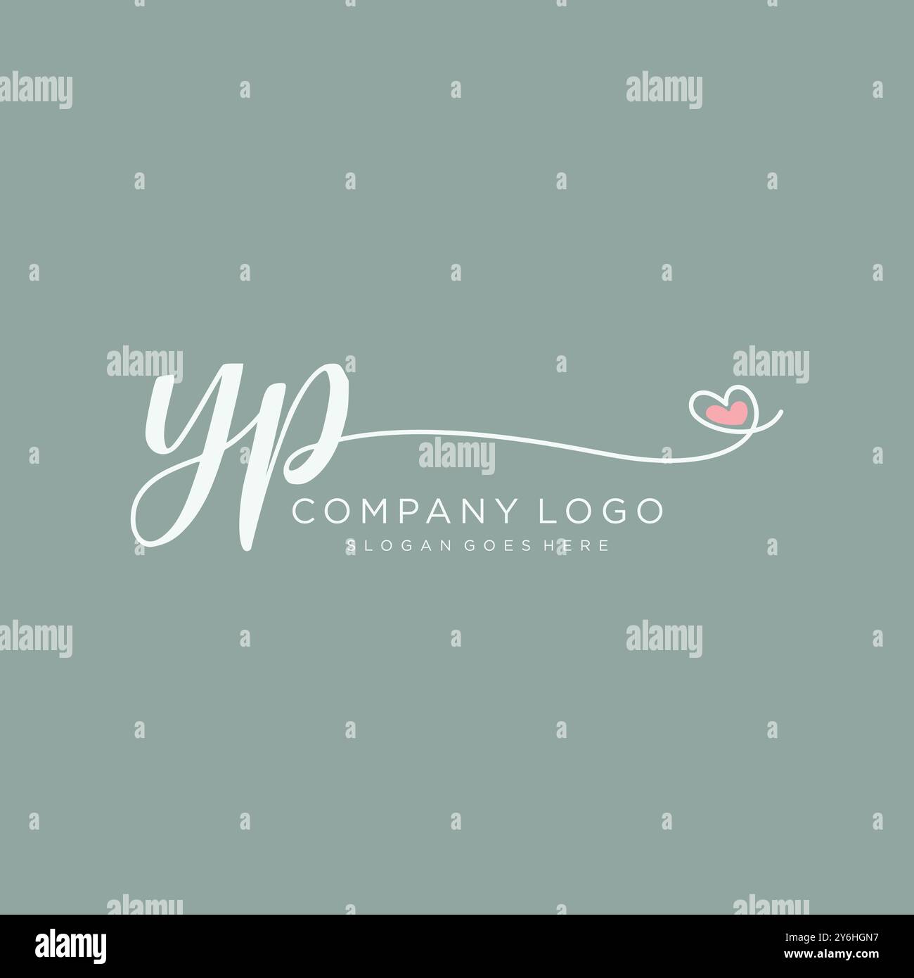 Initial yp logo Stock Vector Images - Alamy